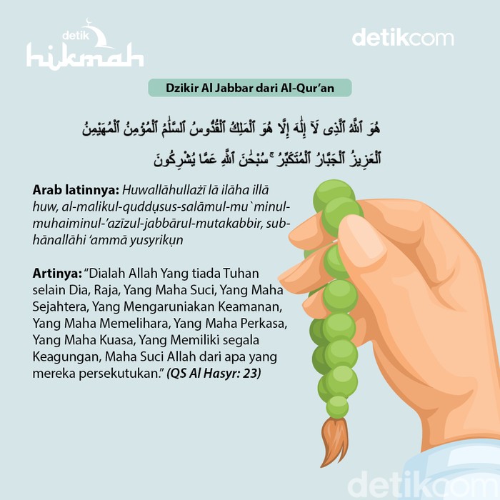 Dzikir Ya Jabbar, Catat Juga Cara Mengamalkannya