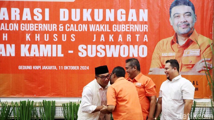 Ridwan Kamil Dapat Dukungan dari Partai Buruh di Pilgub Jakarta Ridwan Kamil Dapat Dukungan dari Partai Buruh di Pilgub Jakarta
