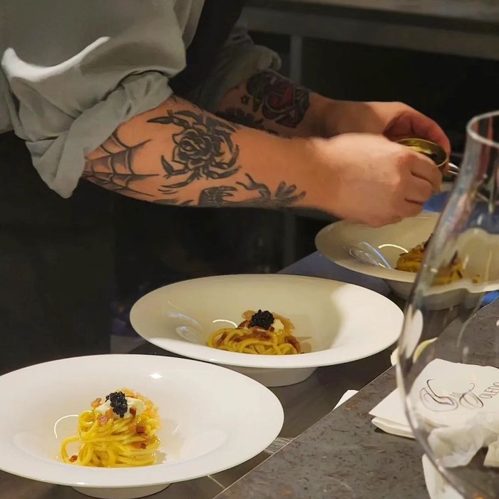 10 Potret Chef Napoli Matfia, Pemenang Culinary Class Wars 2024