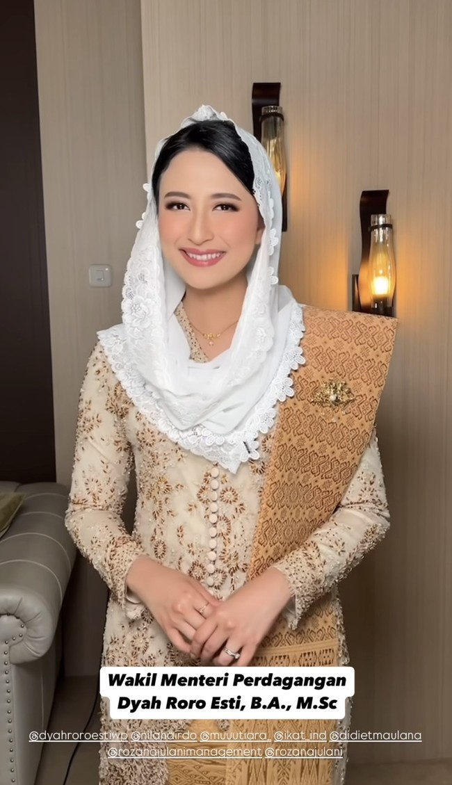 Gaya Pelantikan Dyah Roro Esti, Wanita Termuda yang Jadi Wamendag