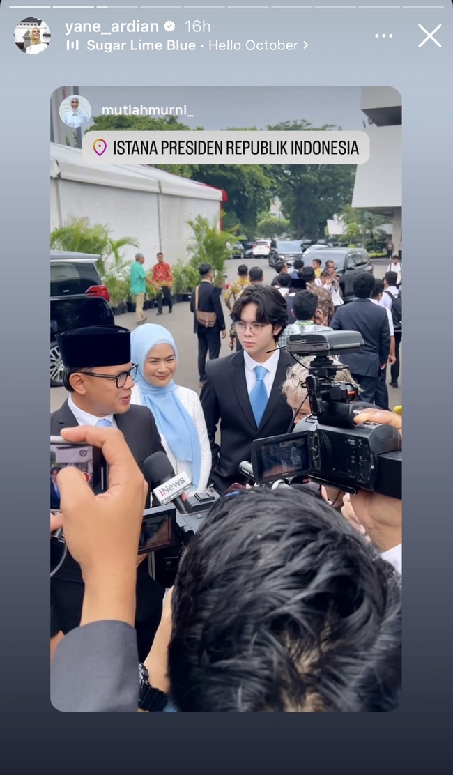 8 Foto Tampan Kenatra Putra Bima Arya, Bikin Salfok Saat Pelantikan Menteri