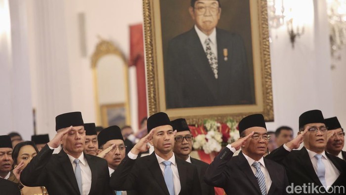 Momen Prabowo Lantik Kepala Badan hingga Utusan Khusus Presiden