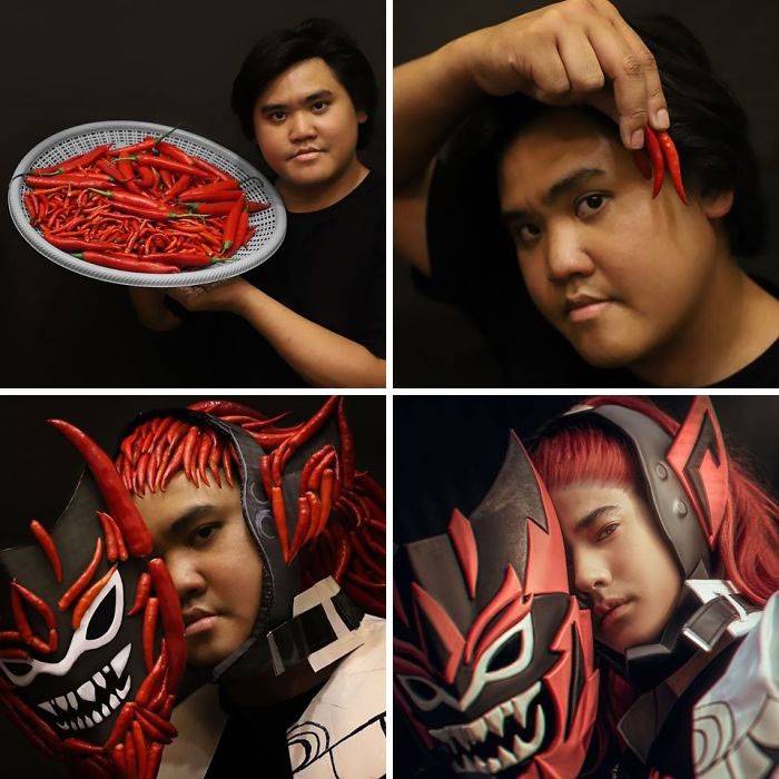 Kreatif! 10 Potret Makanan Hasil Cosplay yang Bikin Ngakak