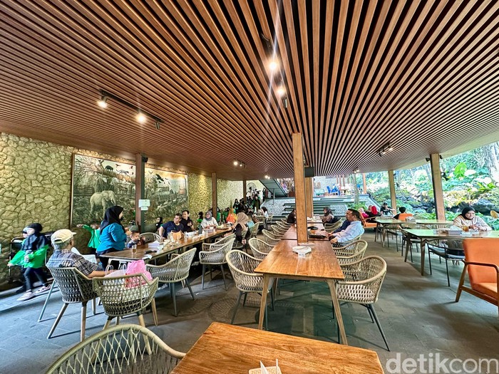 Resto Panorama Air Terjun di Depok Ini Punya Cobek Udang dan Pizza Enak
