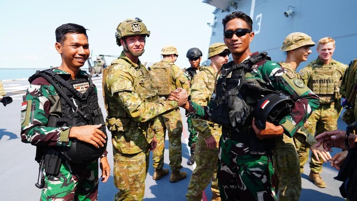 TNI-Angkatan Bersenjata Australia Gelar Latgabma Keris Woomera 2024