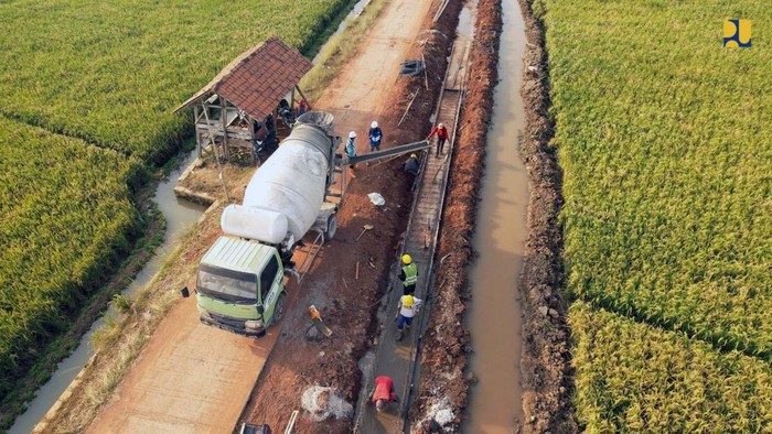 Modernisasi Daerah Irigasi Rentang Ditarget Rampung 2026