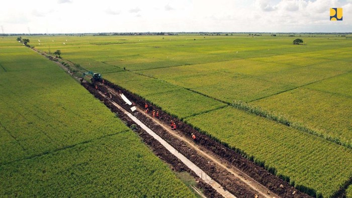 Modernisasi Daerah Irigasi Rentang Ditarget Rampung 2026