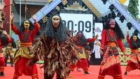 Tari Tupping dari Lampung: Sejarah, Jenis Topeng, hingga Gerakannya
