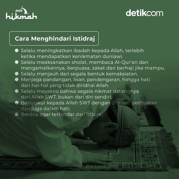 Tanda-tanda Istidraj dan Cara Menghindarinya