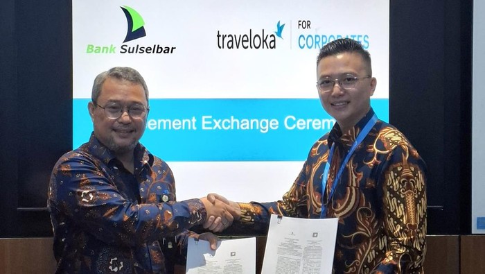 Bank Sulselbar Gandeng Traveloka Digitalisasi Sistem Perjalanan Dinas