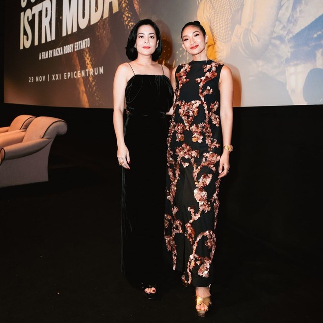 Potret Lulu Tobing di Premiere 'Guna-Guna Istri Muda', Netizen: Cantiknya Abadi