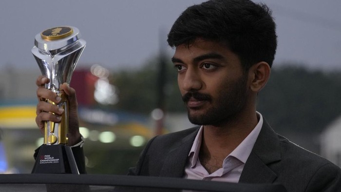 Potret Gukesh Dommaraju, Juara Dunia Catur Termuda dari India