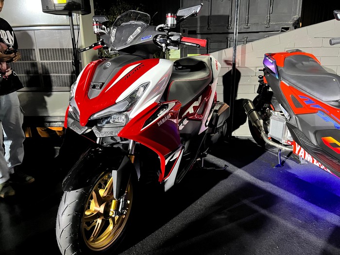 Potret Modifikasi Yamaha Aerox Alpha, Biayanya Rp 25 Juta