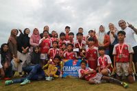 Catatkan Sejarah, Tim Safin Pati SS Juara Piala Liga Anak Indonesia