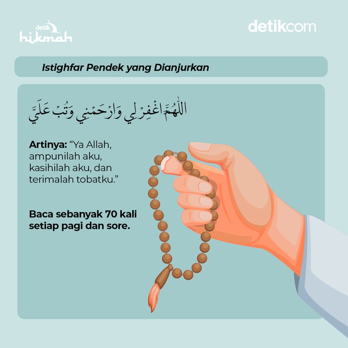 Bacaan Istighfar yang Bisa Muslim Amalkan di Bulan Rajab