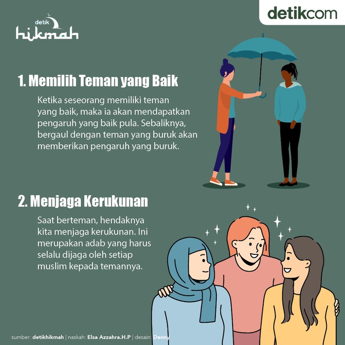 7 Adab Berteman Menurut Islam, Perhatikan Ya!