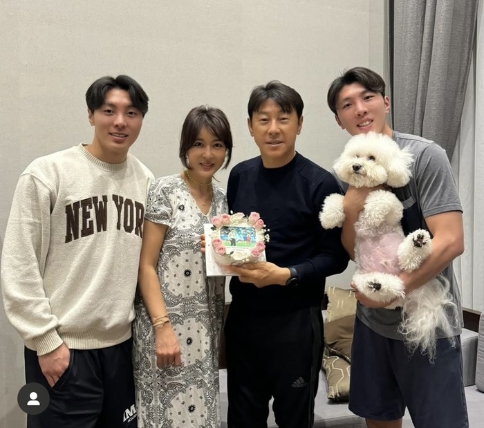 Momen Shin Jae Won, Putra Shin Tae Yong Saat Makan Bareng Keluarga