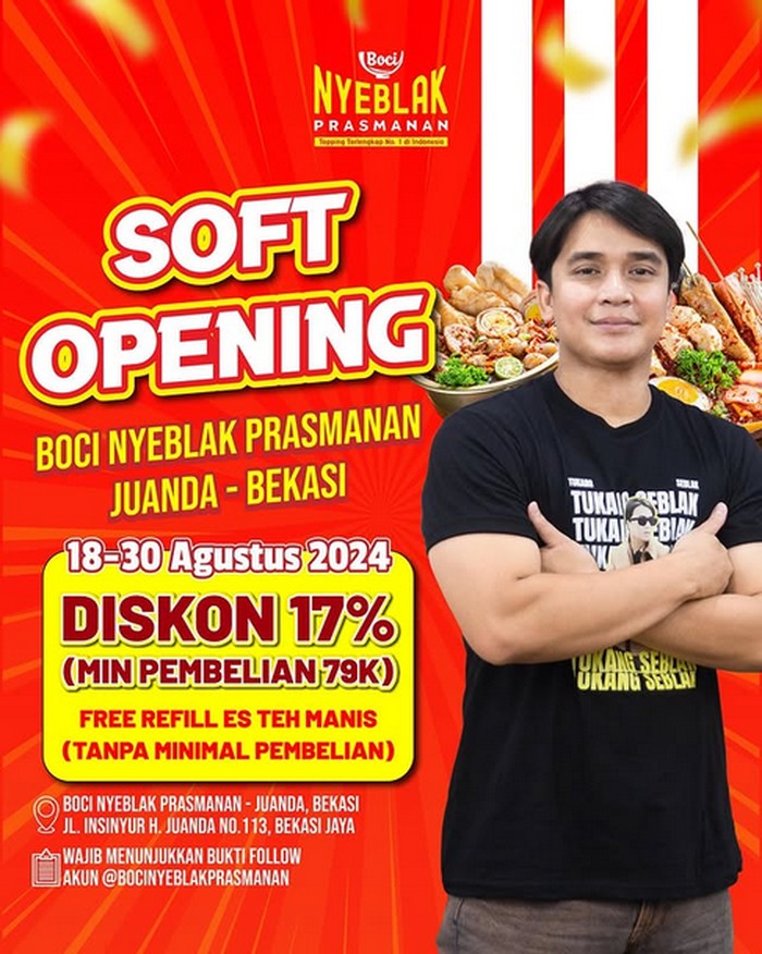 Billy Syahputra Punya Bisnis Kuliner Bebek Goreng dan Seblak