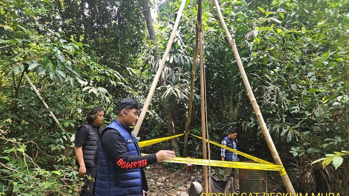 2 Pria Asal Muba Ditangkap Polisi Saat Lakukan Ilegal Drilling Di Musi