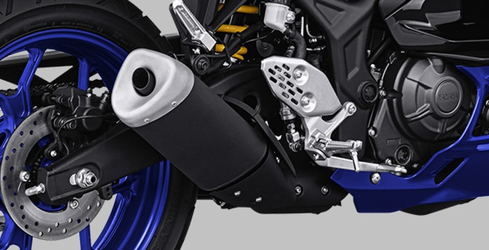 Lihat Lebih Dekat Tampilan Yamaha R25 Terbaru, Makin Mirip Moge