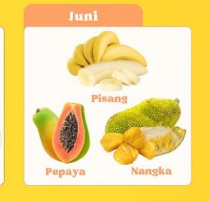 Ini Kalender Musim Buah Lokal Indonesia 2025