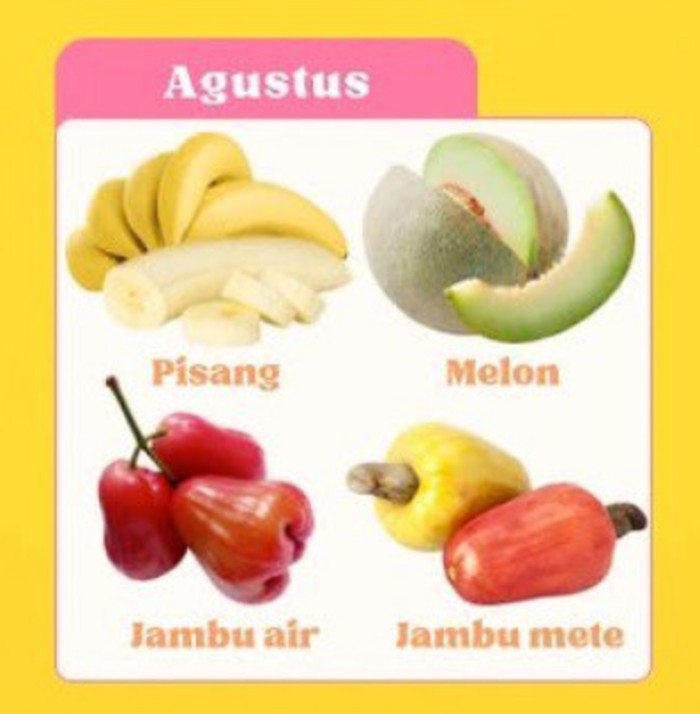 Ini Kalender Musim Buah Lokal Indonesia 2025