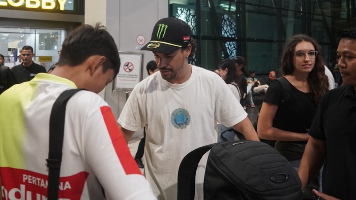Momen Tim Balap Milik Valentino Rossi Tiba di Jakarta