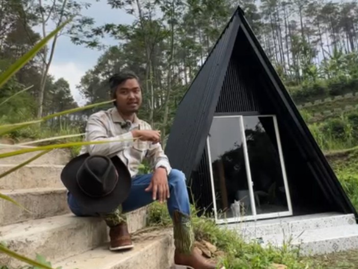 Penampakan Rumah Hutan Dodit Mulyanto, Ada Bangunan Estetik buat Anabul