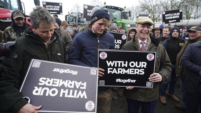 Traktor Petani Kuasai Jalanan London, Protes Kenaikan Pajak