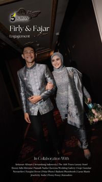 Potret Atlet Badminton Fajar Alfian Lamaran di Bandung, Romantis Serba Biru