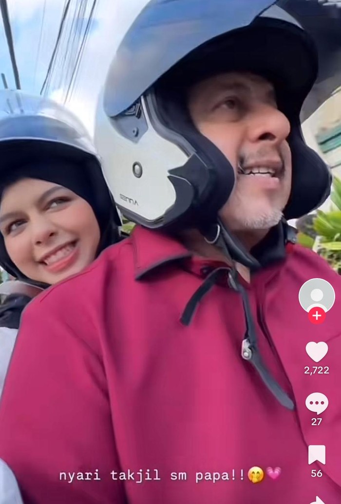 Dilla Jaidi Kompak Berburu Takjil dan Masak Bareng Pak Muh