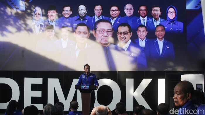 AHY Umumkan Pengurus Partai Demokrat 2025-2030