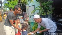 Tradisi Bi Bi Bi, Lebarannya Anak-anak yang Kuat Puasa di Probolinggo