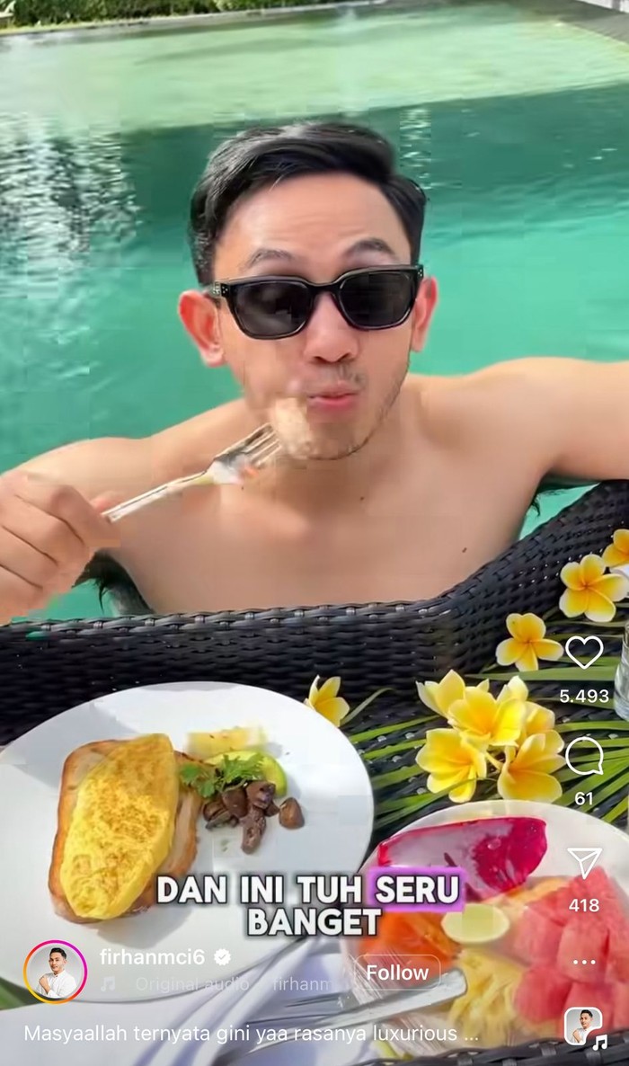 Firhan, Chef Pribadi Inul Daratista yang Hobi Kulineran Seru