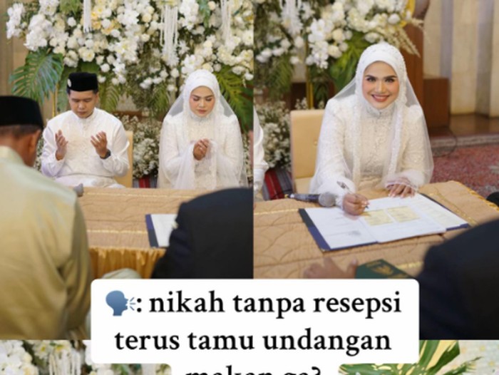Viral Pengantin Nikah Tanpa Resepsi, Tak Sediakan Prasmanan untuk Tamu Tapi...