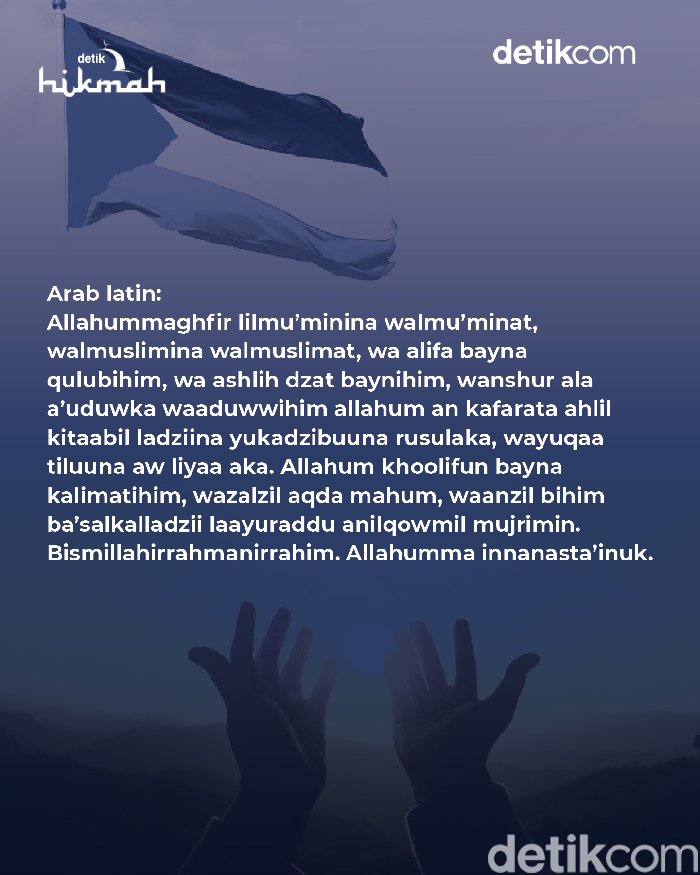 Doa Qunut Nazilah untuk Palestina