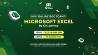Upgrade Karirmu dengan Mini Online Bootcamp Microsoft Excel dari Komunitas Excel Indonesia!