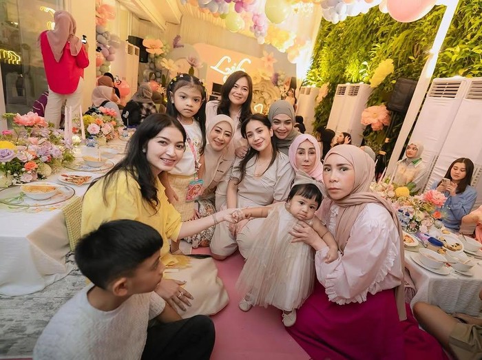 Tamu-tamu yang Datang ke Ultah Lily, Putri Raffi Ahmad dan Nagita Slavina