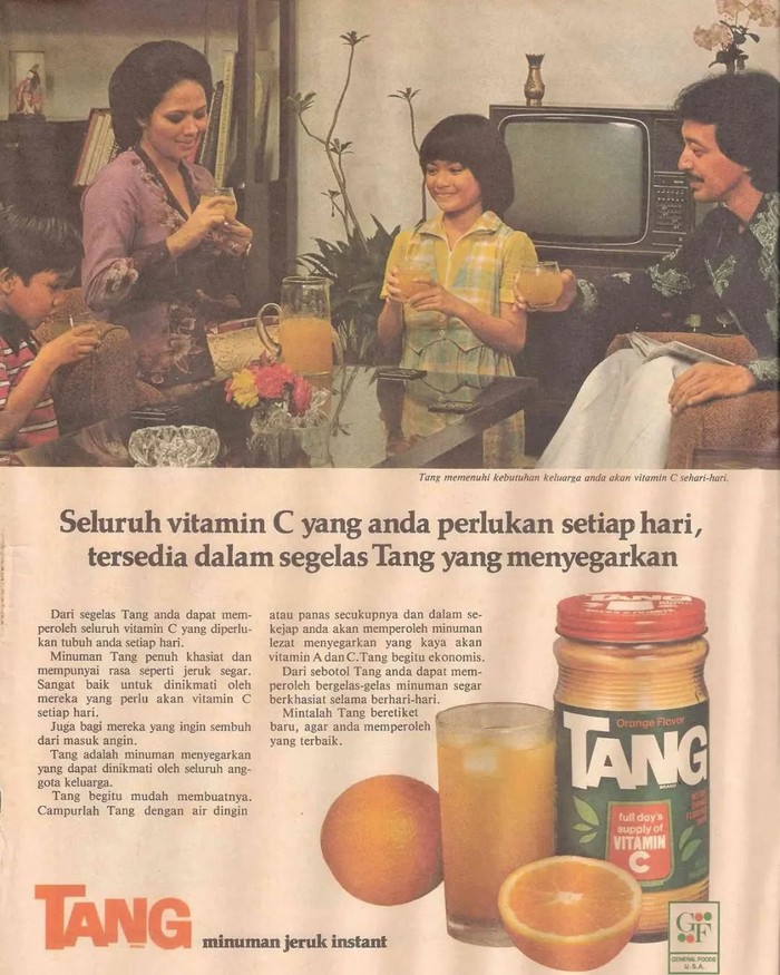 10 Potret Poster Iklan Makanan dan Minuman Tahun 1980-an