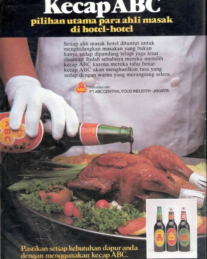 10 Potret Poster Iklan Makanan dan Minuman Tahun 1980-an