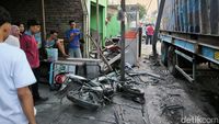7 Fakta Tragis Truk Ugal-ugalan Tewaskan Pemotor di Gresik