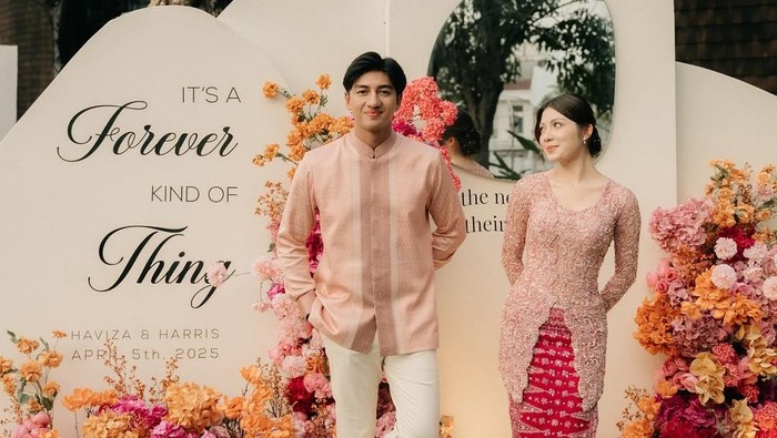 Momen Pernikahan Harris Vriza dan Haviza Devi Anjani Akan Tayang di TV