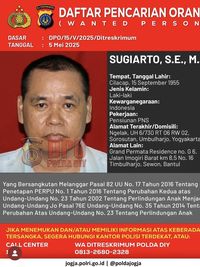Sugiarto Warga Umbulharjo Jogja Jadi Buronan Polda DIY
