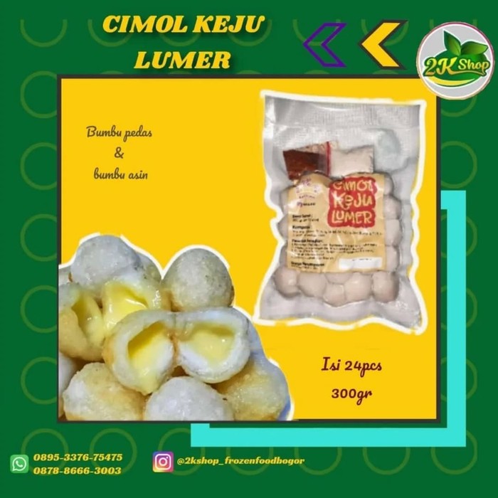 Gurih Mulur! 20 Cimol Keju Ada di Sini!