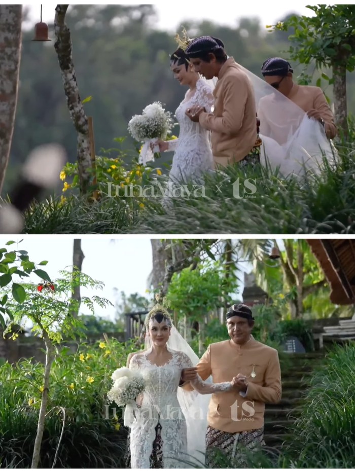 Foto-foto Pernikahan Luna Maya dan Maxime Bouttier