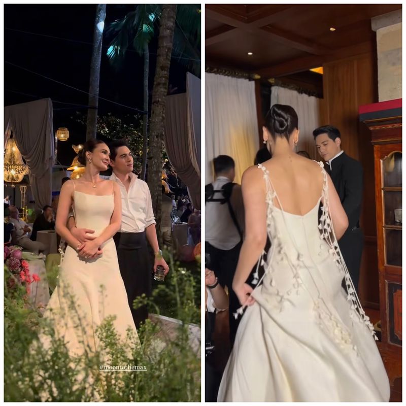 Luna Maya Anggun Memukau di Resepsi Pernikahan, Pakai 2 Busana Serba Putih