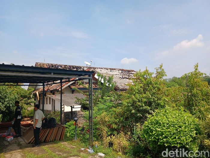 Kondisi Bagian Rumah Atalarik Syach Setelah Dieksekusi