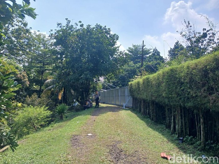 Kondisi Bagian Rumah Atalarik Syach Setelah Dieksekusi