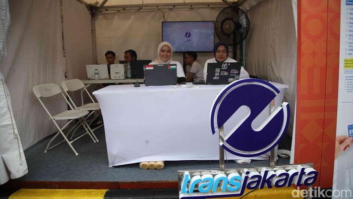 Ragam Booth Pendukung Pencanangan HUT Ke-498 Jakarta