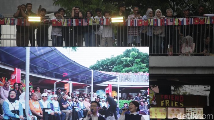 Semarak Pencanangan HUT ke-498 Jakarta di Blok M